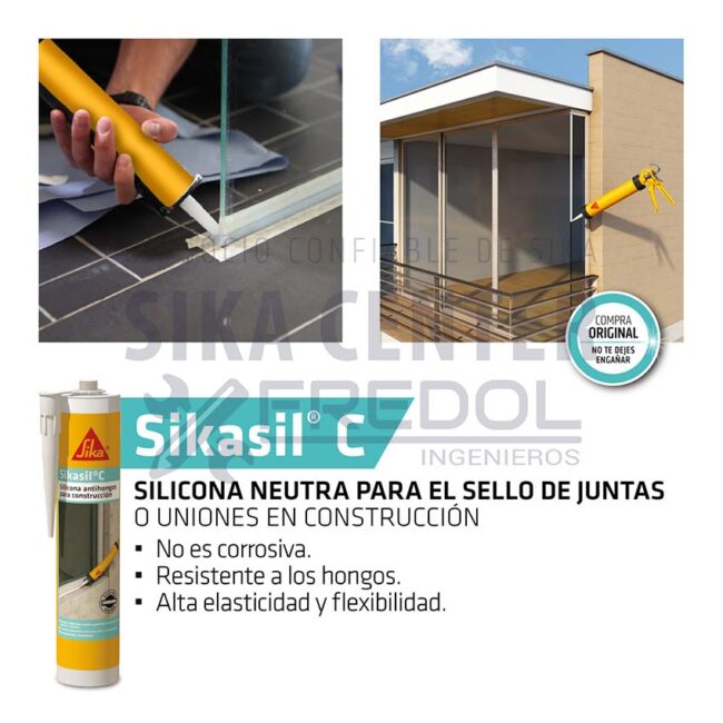 Sikasil C - Sika Center Perú Fredol