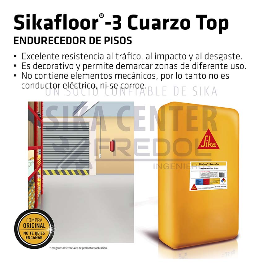 Sikafloor 3 Cuarzo top PE - Sika Center Perú Fredol