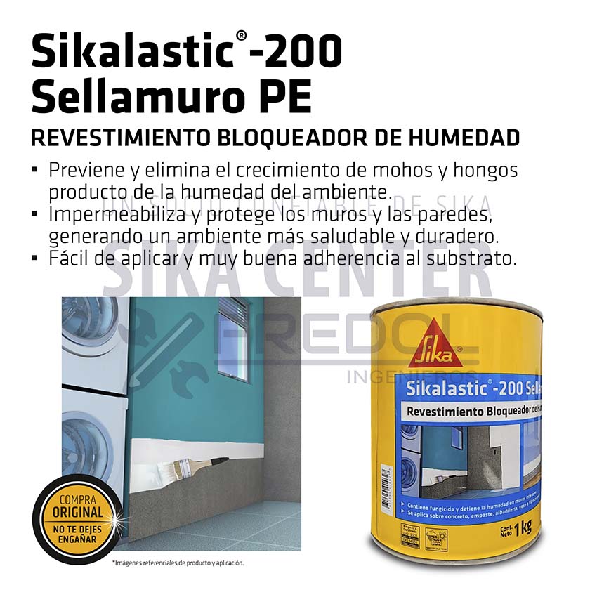 Sikalastic 200 Sellamuro - Sika Center Perú Fredol