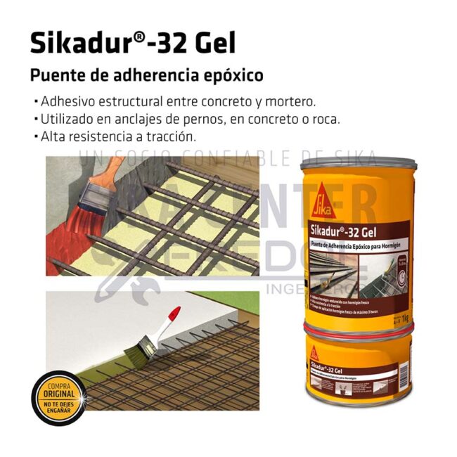 Sikadur 32 Gel - Sika Center Perú Fredol