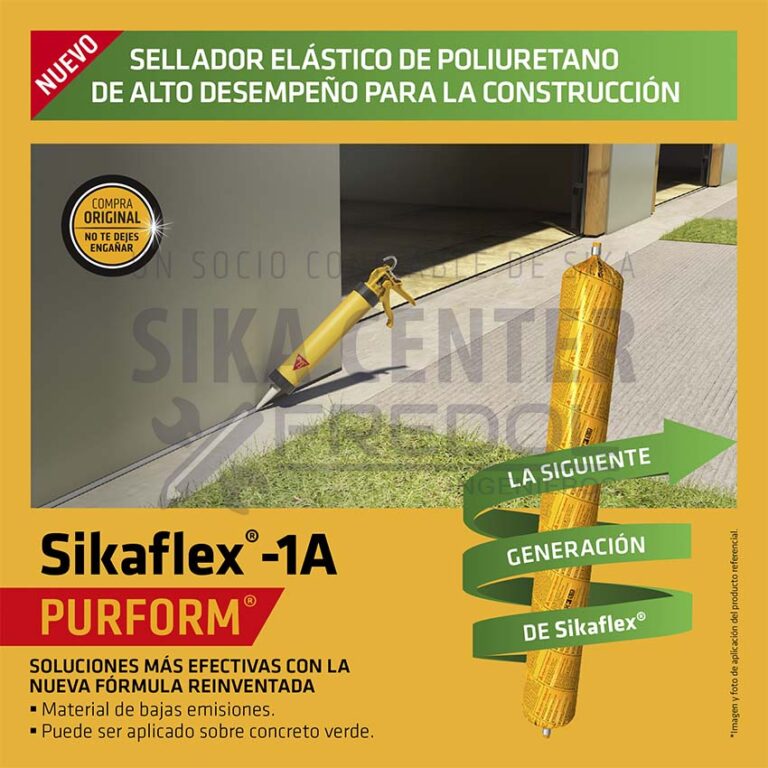 Sikaflex 1A Purform - Sika Center Perú Fredol